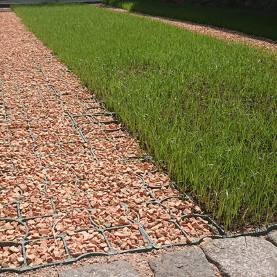 Zatravňovací dlažba ECORASTER® E50 – černá | Ecoraster.cz